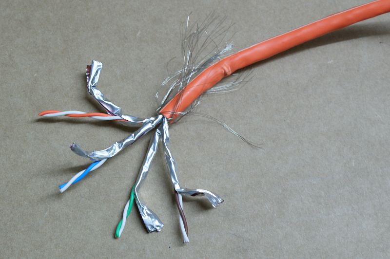 Mosel-Elektro|Cat7 Simplex Datenkabel S/FTP 1300MHz einfache ...